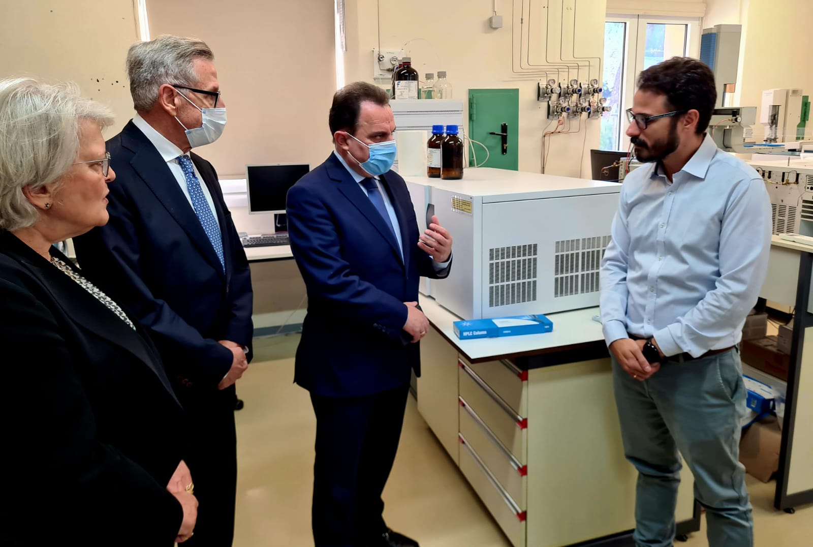 Επίσκεψη Γ. Γεωργαντά στο Μπενάκειο Φυτοπαθολογικό Ινστιτούτο - Agro Tec