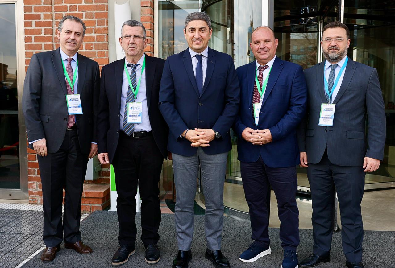 Ο Λ. Αυγενάκης στο συνέδριο της Διεπαγγελματικής Βάμβακος - Agro Tec